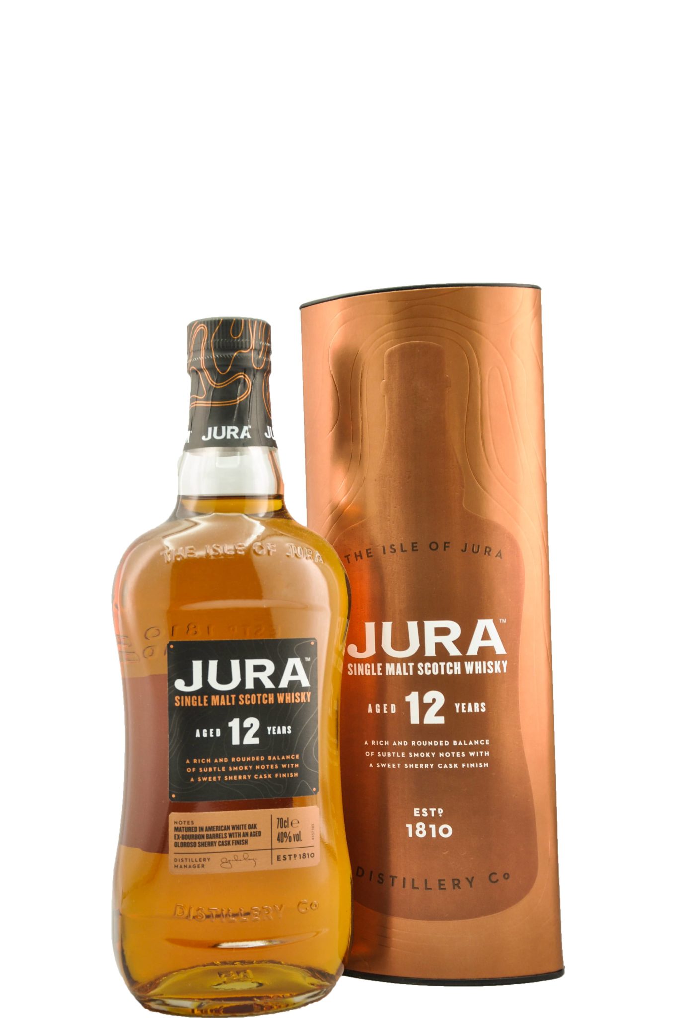 Jura 12 ans - Single Malt Scotch Whisky (70cl) - Cave Saint-Pierre